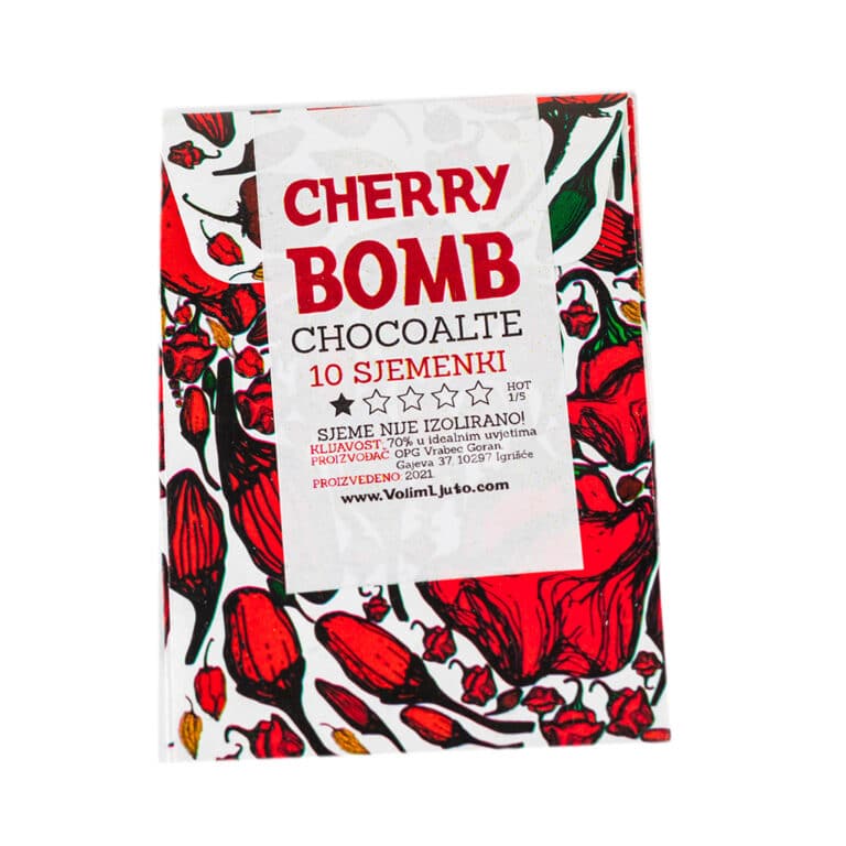 Chocolate Cherry Bomb - Sjemenke chili papričica | Volim Ljuto