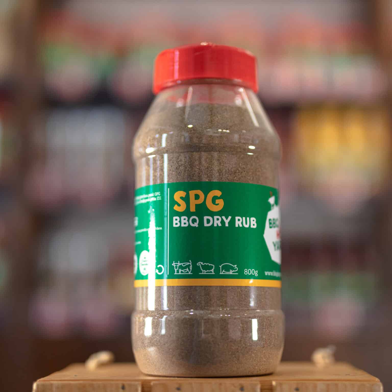 SPG BBQ Dry rub mješavina začina za roštilj 800g | Volim Ljuto